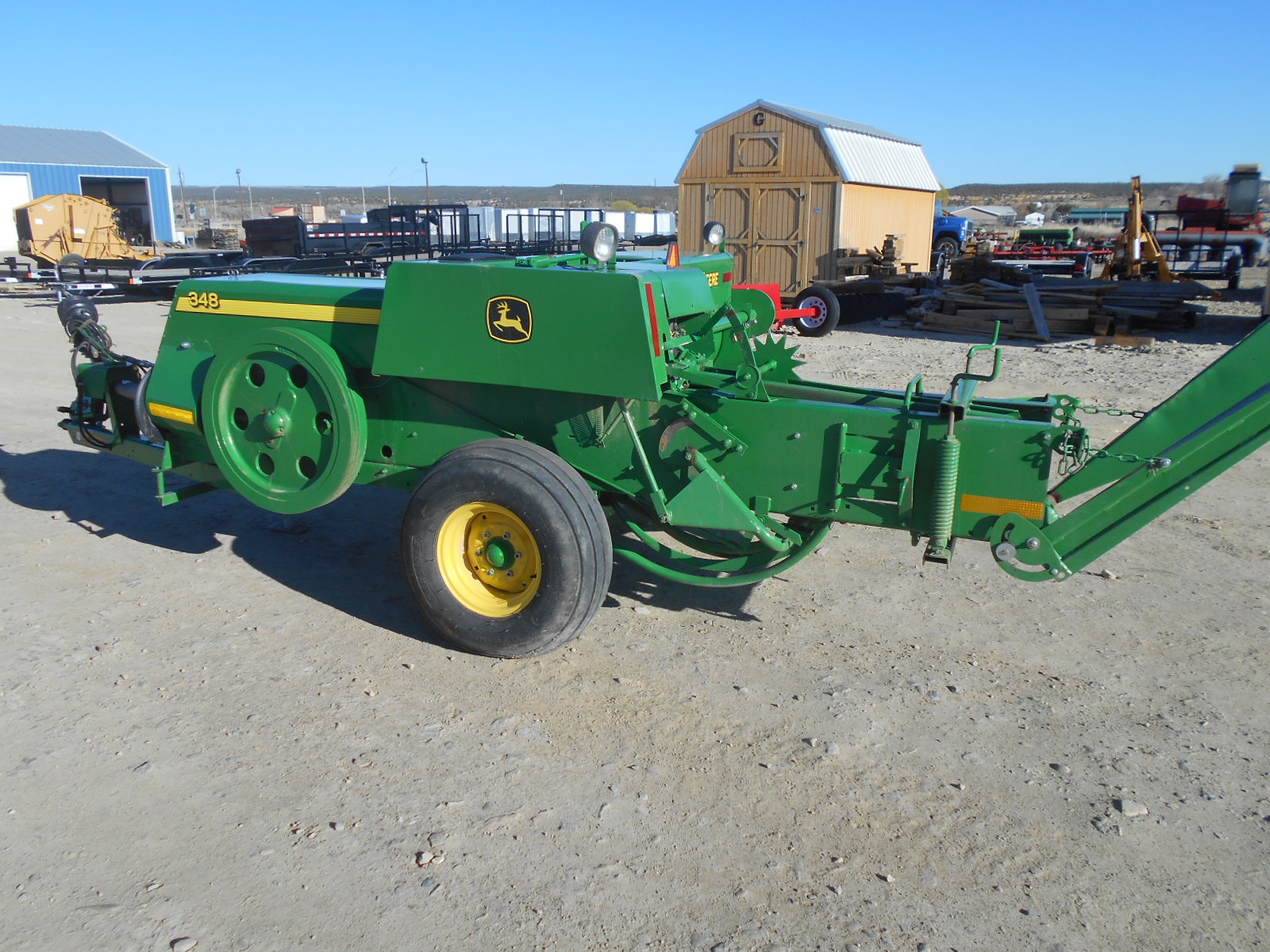 Used 2017 John Deere 348W Wire Baler Stock #667 Price: $16,500 - Aces ...