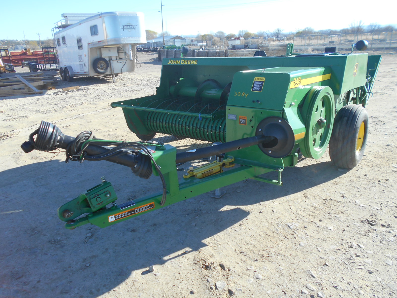 Used 2017 John Deere 348W Wire Baler Stock #667 Price: $16,500 - Aces ...